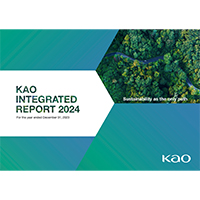Kao | Kao Releases the Kao Integrated Report 2024