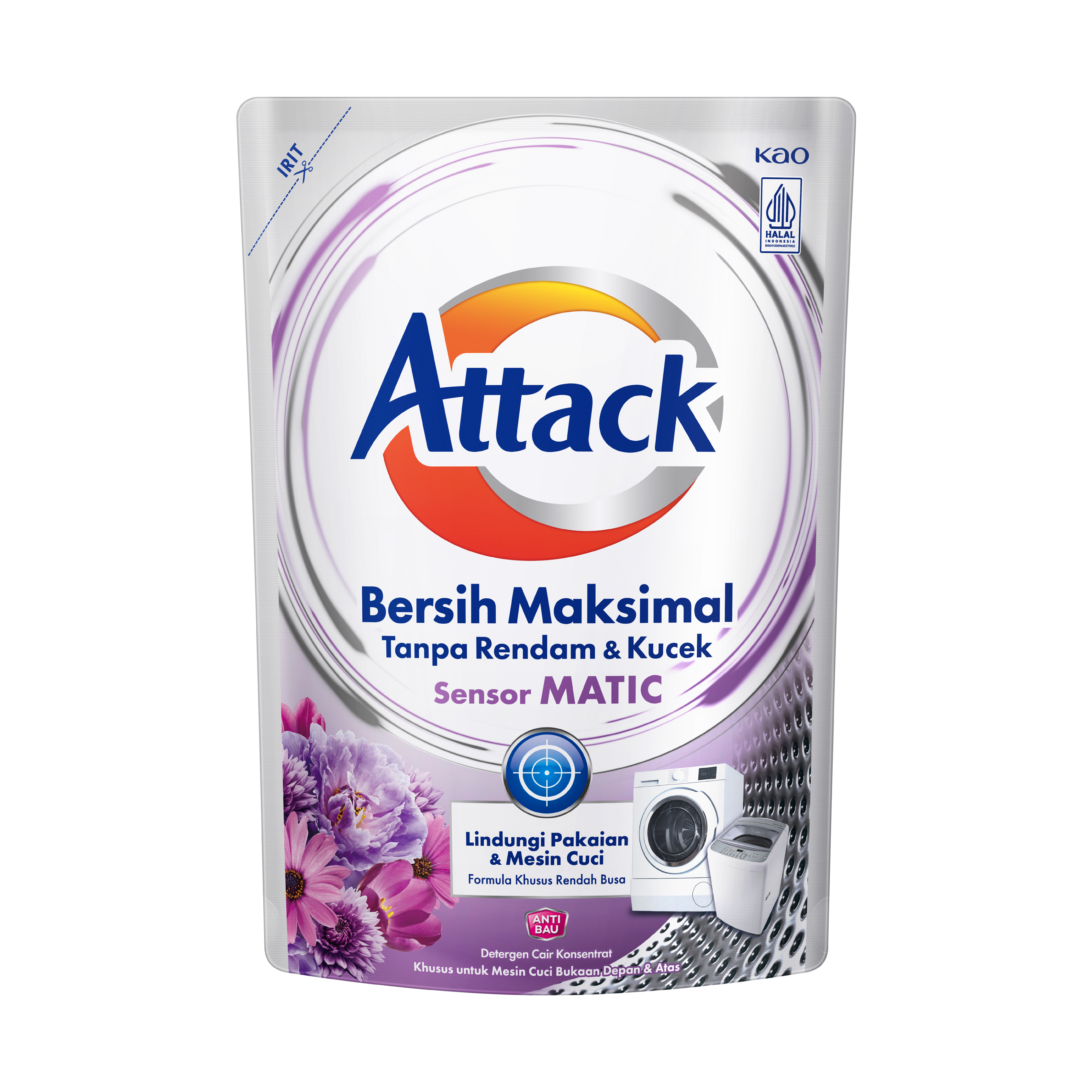 Kao Indonesia | Katalog Produk | Attack Sensor Matic Liquid 1200ml