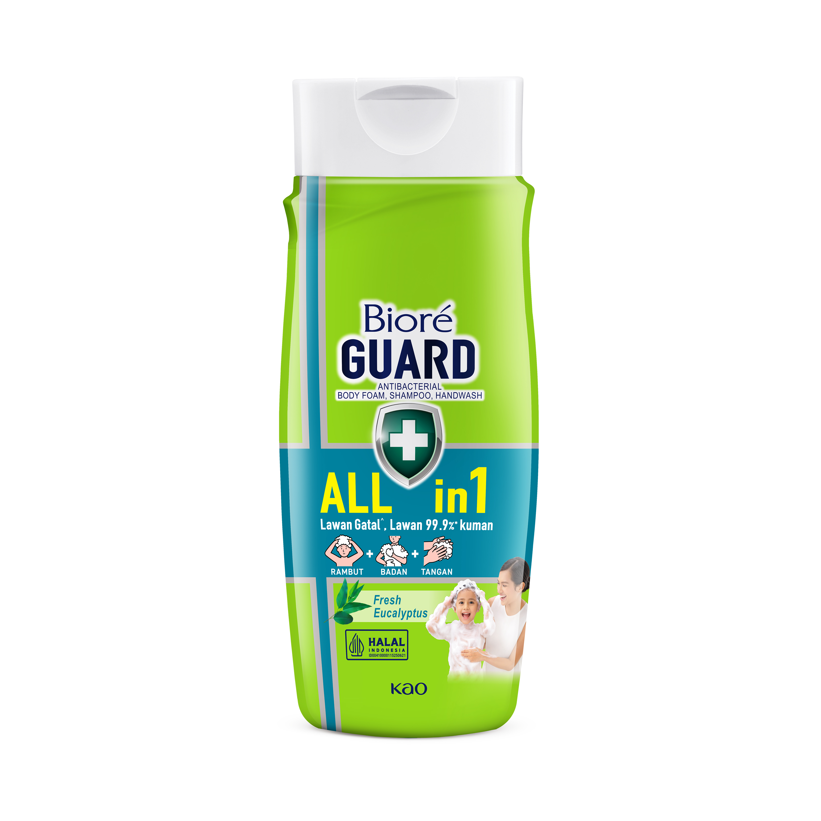 Kao Indonesia | Katalog Produk | Biore Guard All-in-1 (Sabun + Shampo ...