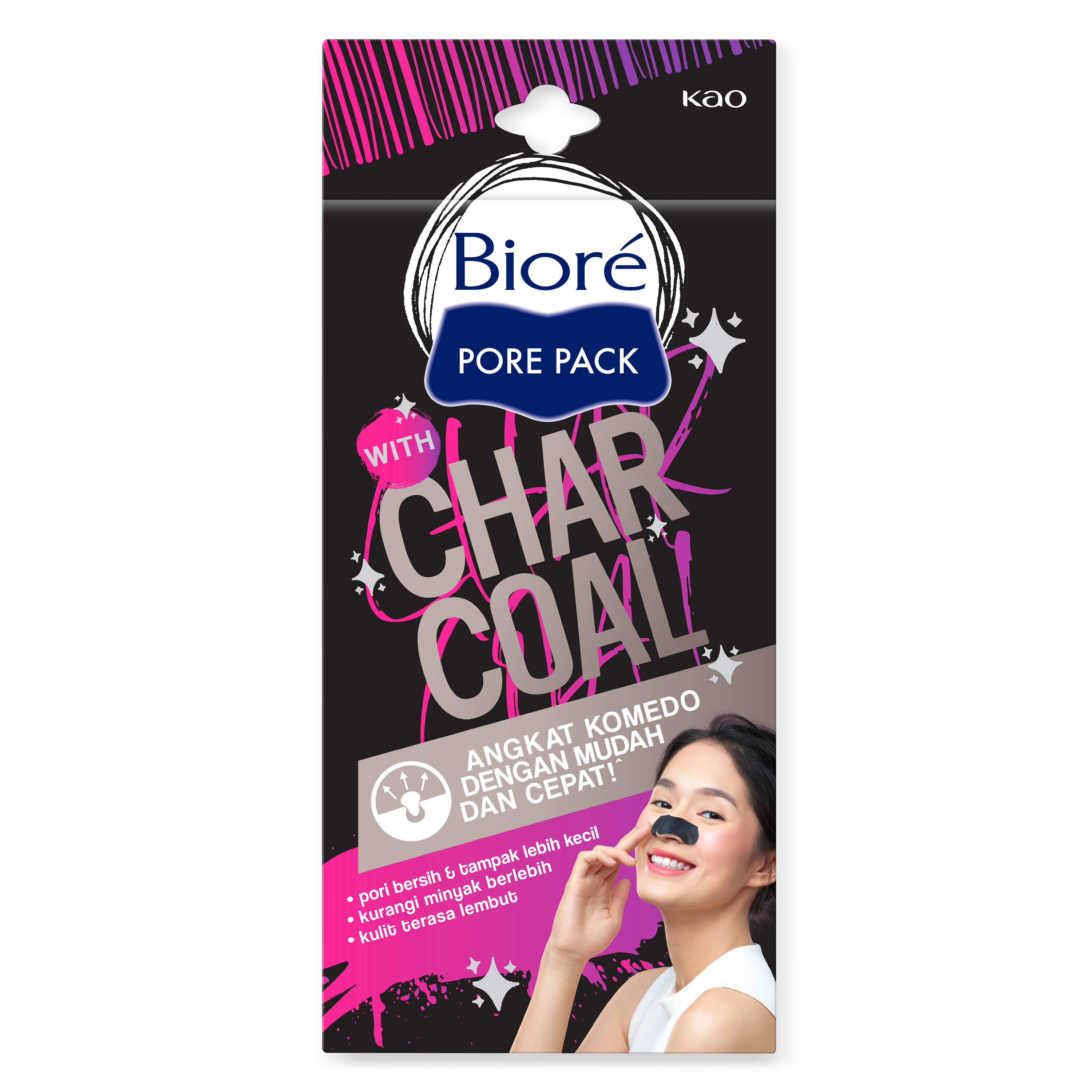 Kao Indonesia | Katalog Produk | Biore Pore Pack Black