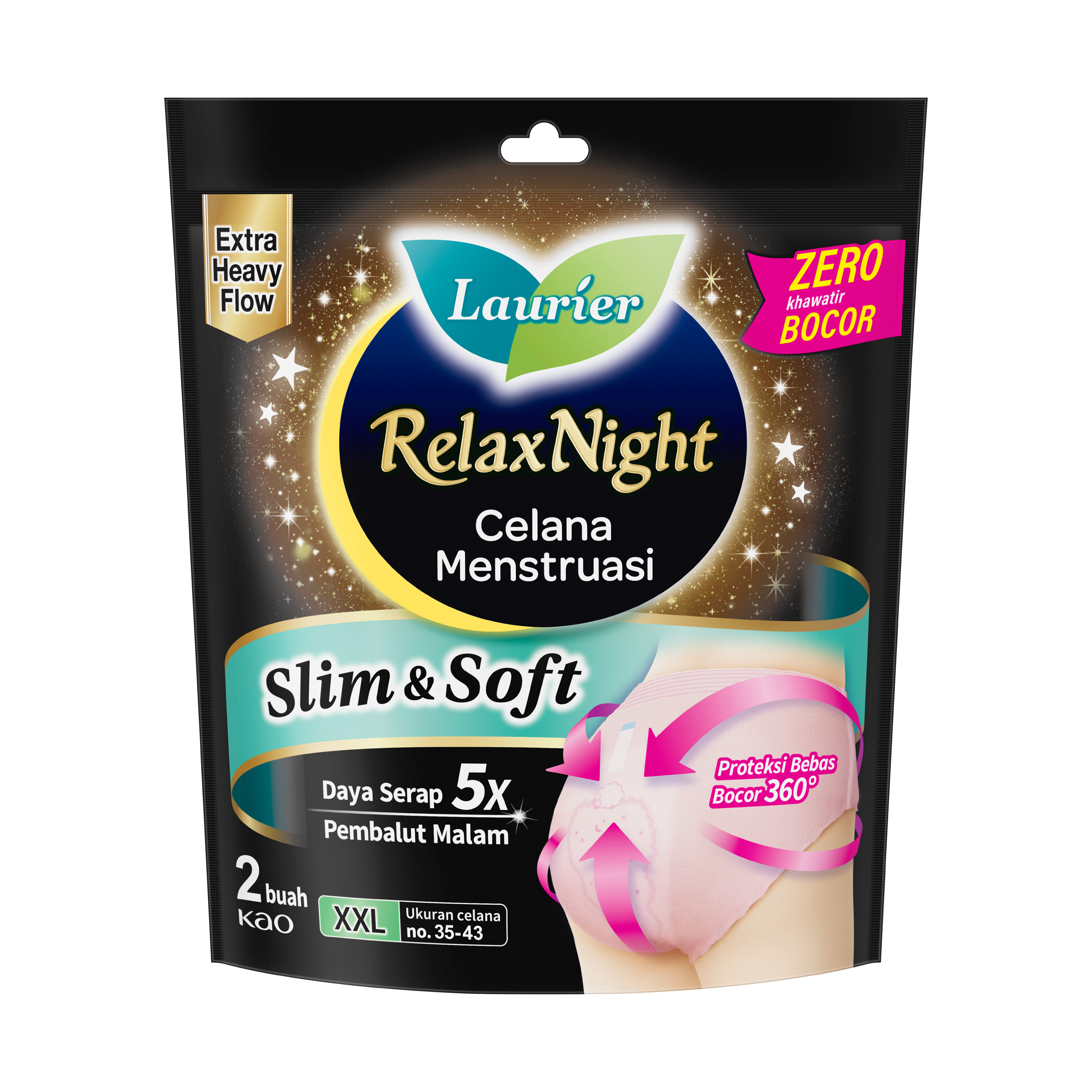 Kao Indonesia | Katalog Produk | Laurier Celana Menstruasi Size XXL