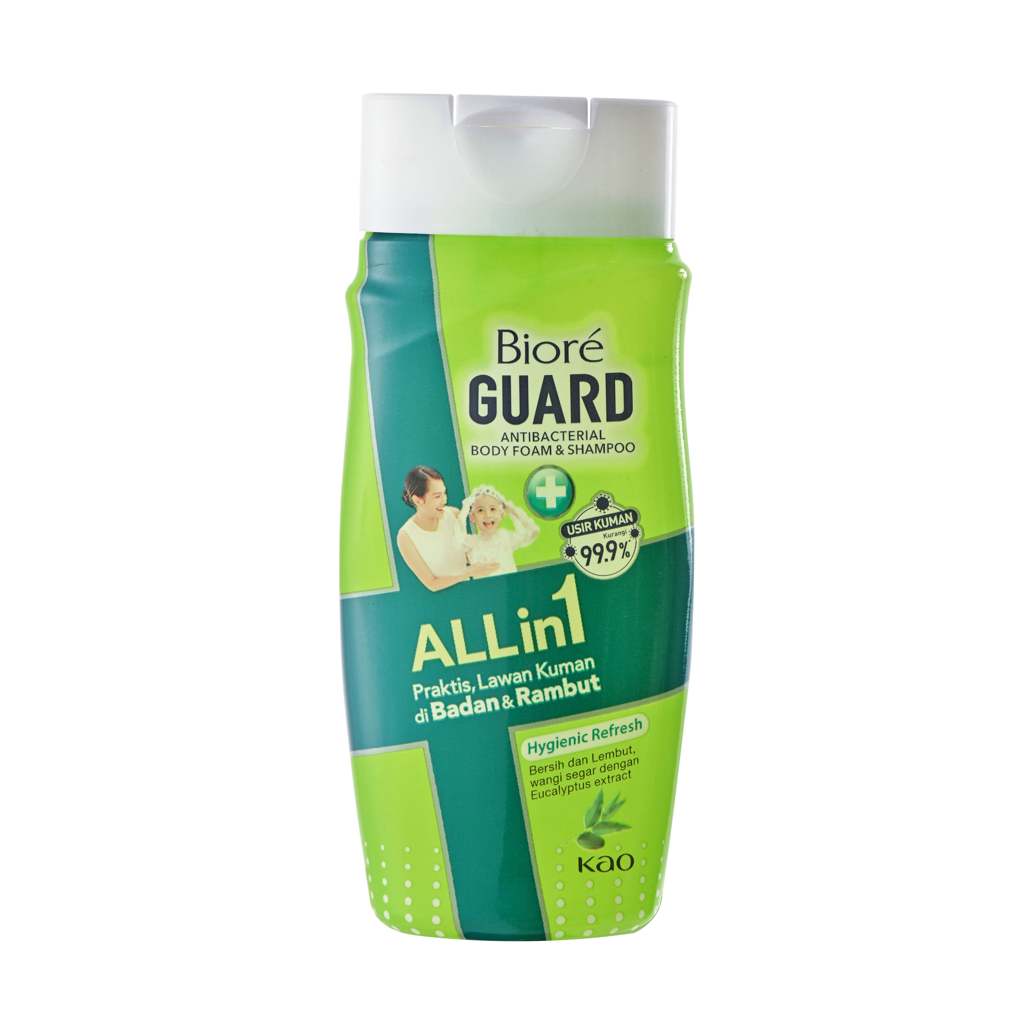 Kao Malaysia | Product Catalogue | Biore GUARD Antibacterial Body Foam & Shampoo All-in-1 ...