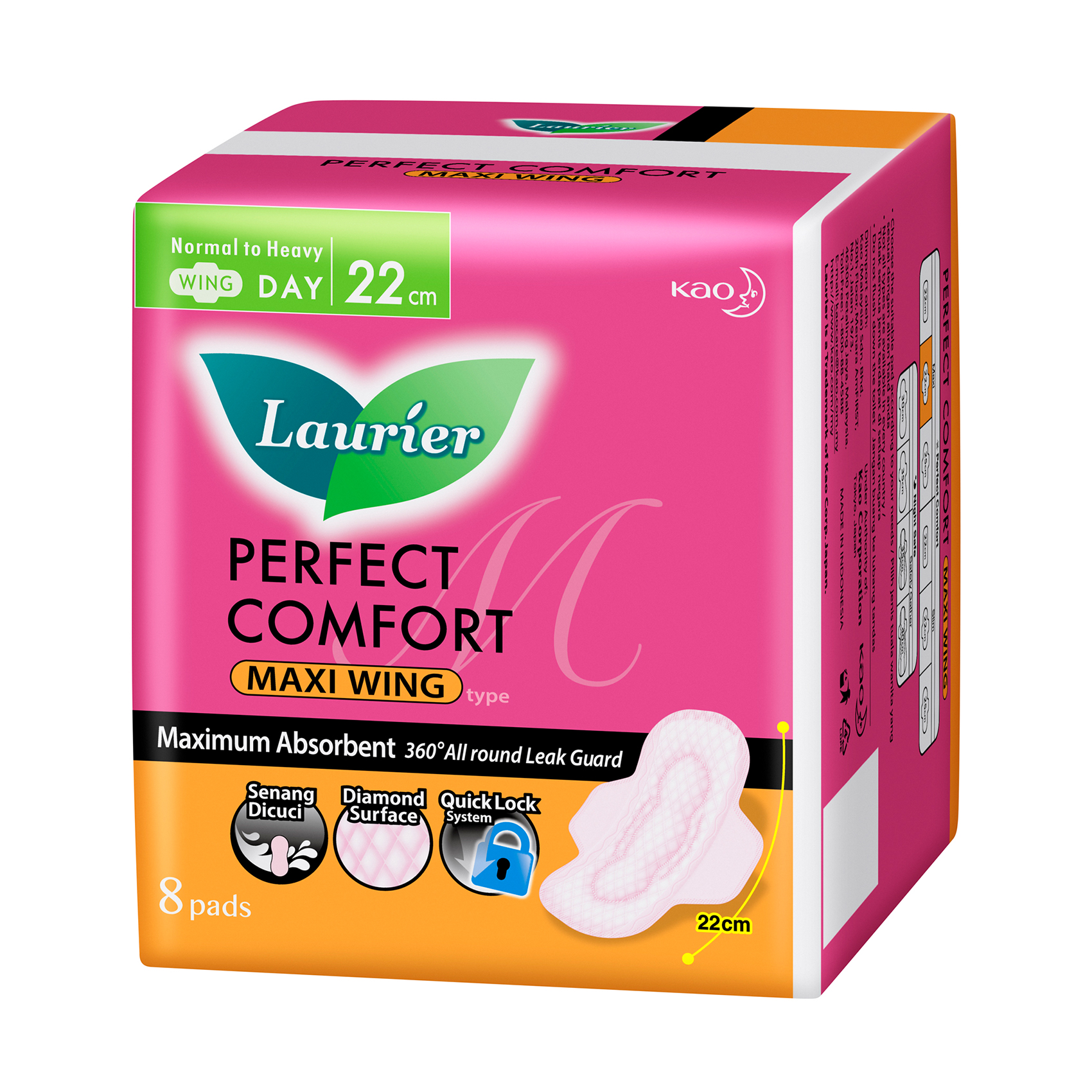 Kao Malaysia | Product Catalogue | Laurier Perfect Comfort Super Maxi ...