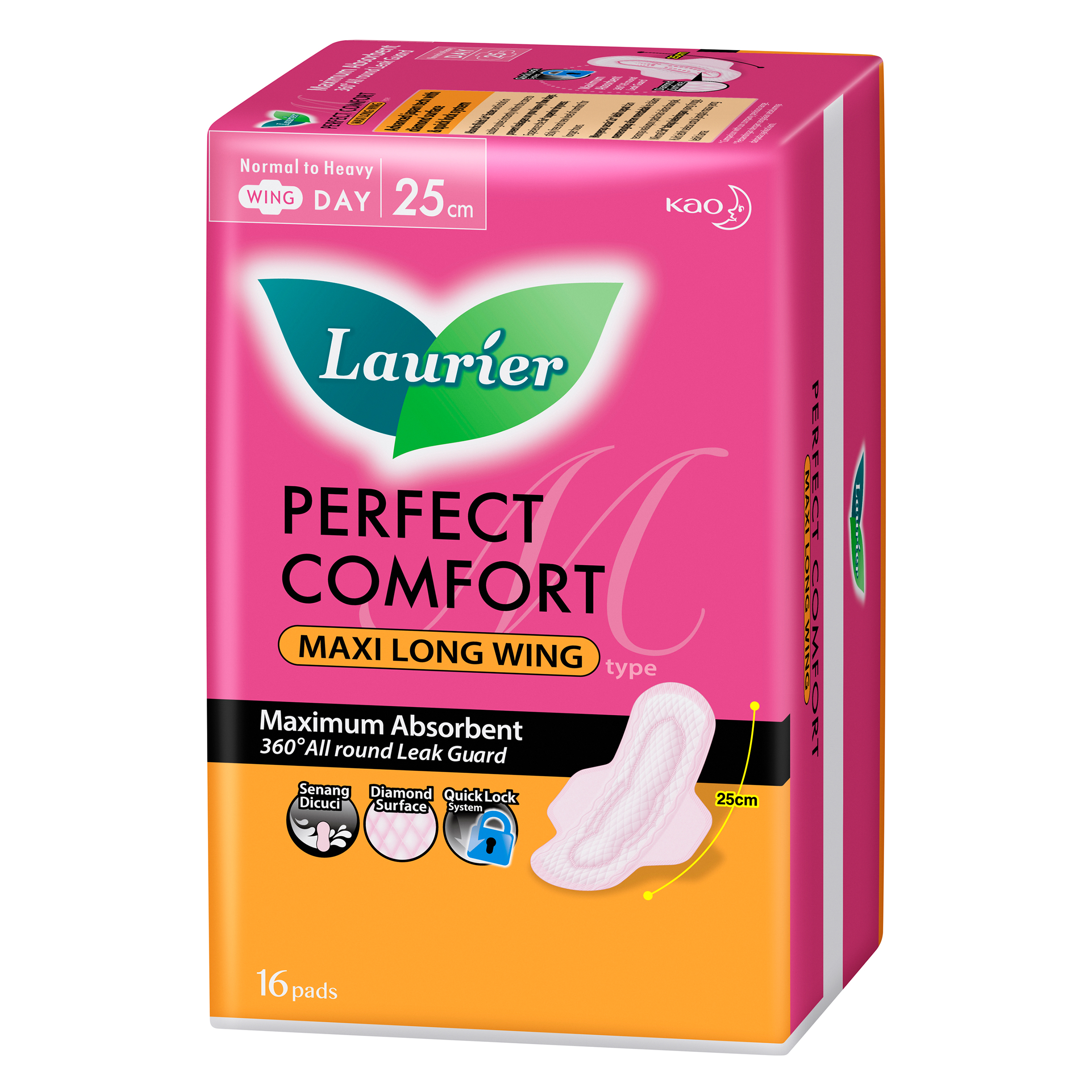 Kao Malaysia | Product Catalogue | Laurier Perfect Comfort Super Maxi ...