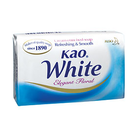 Kao Malaysia | Product Catalogue | KAO White Elegant Floral Soap