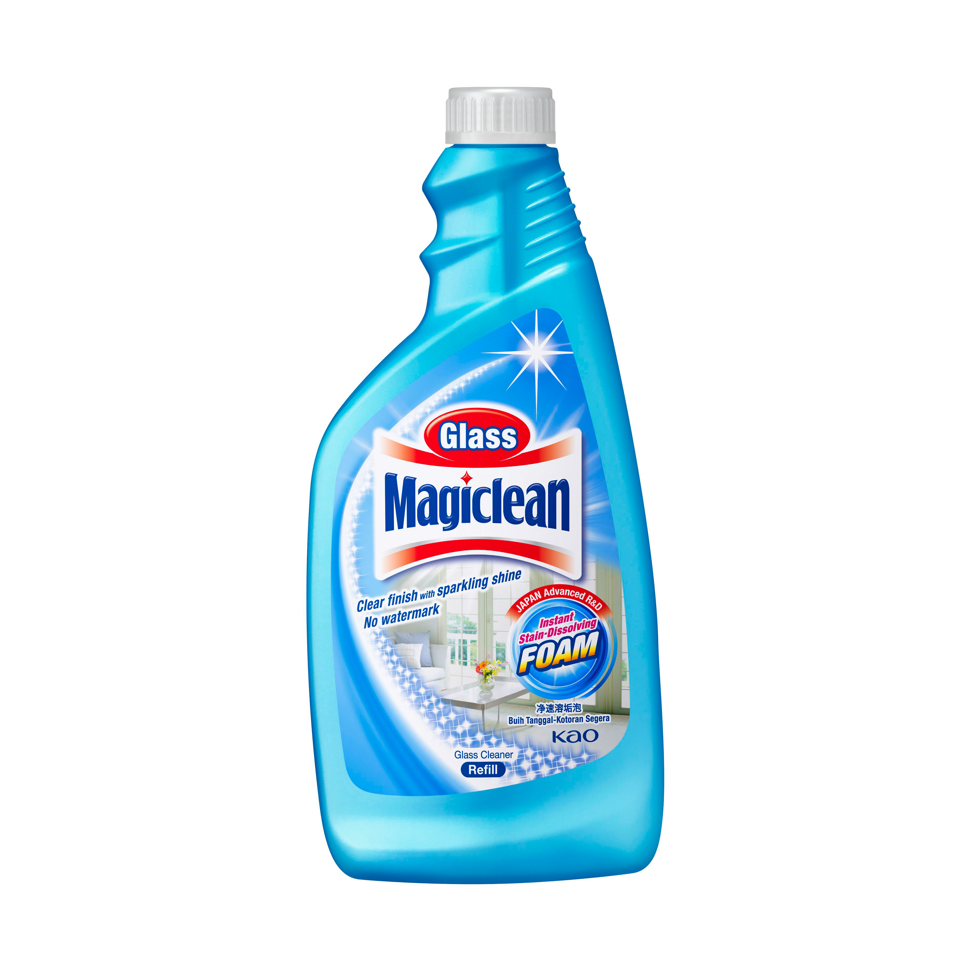 Kao Singapore | Product Catalog | Magiclean Glass Cleaner Refill 500ml