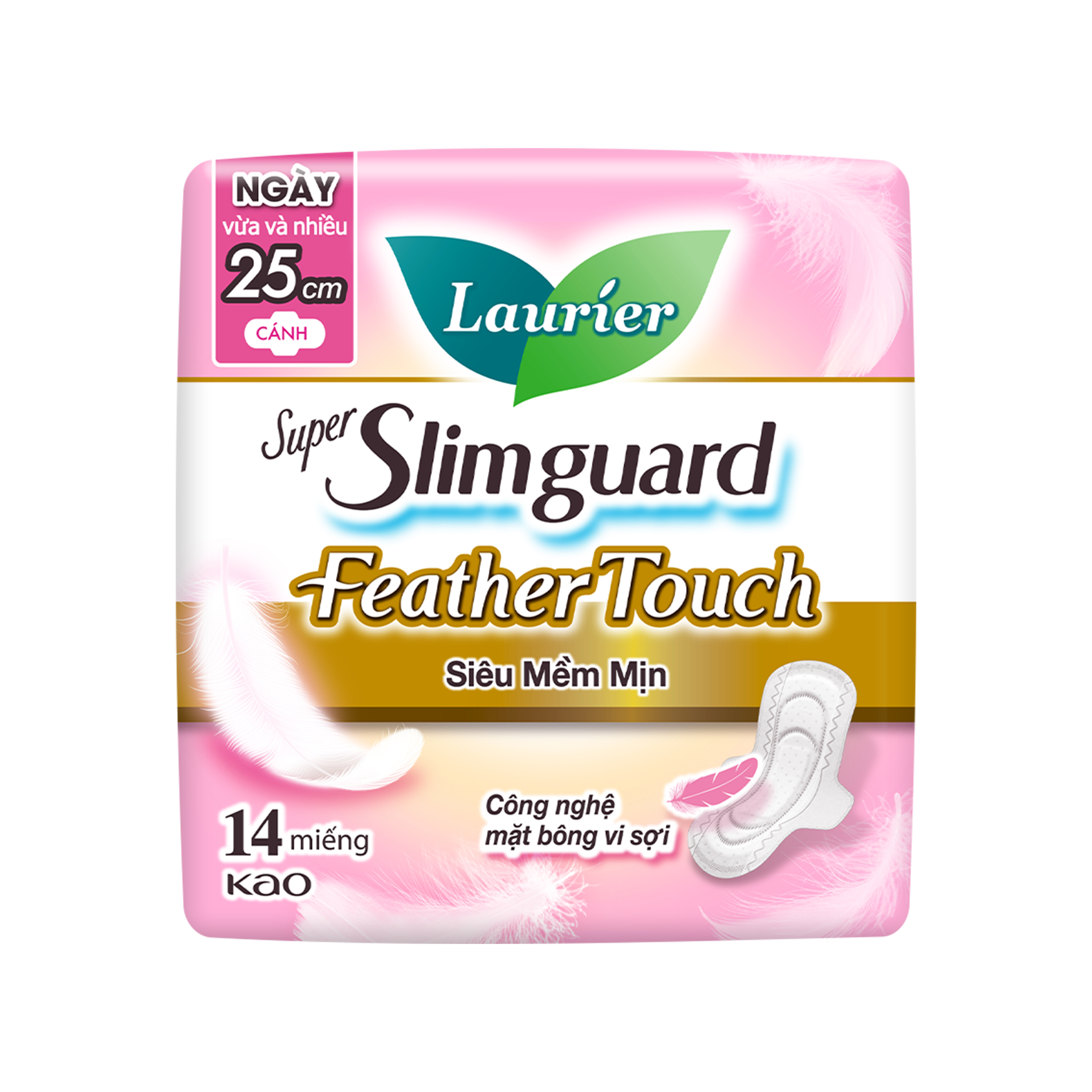 Kao Việt Nam | Catalogue sản phẩm | Laurier Super Slimguard Feather ...